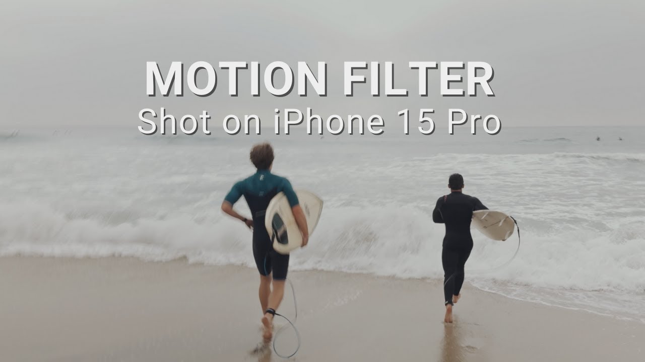Motion Filter - iPhone 15 Pro Cinematic 4k - SANDMARC - YouTube