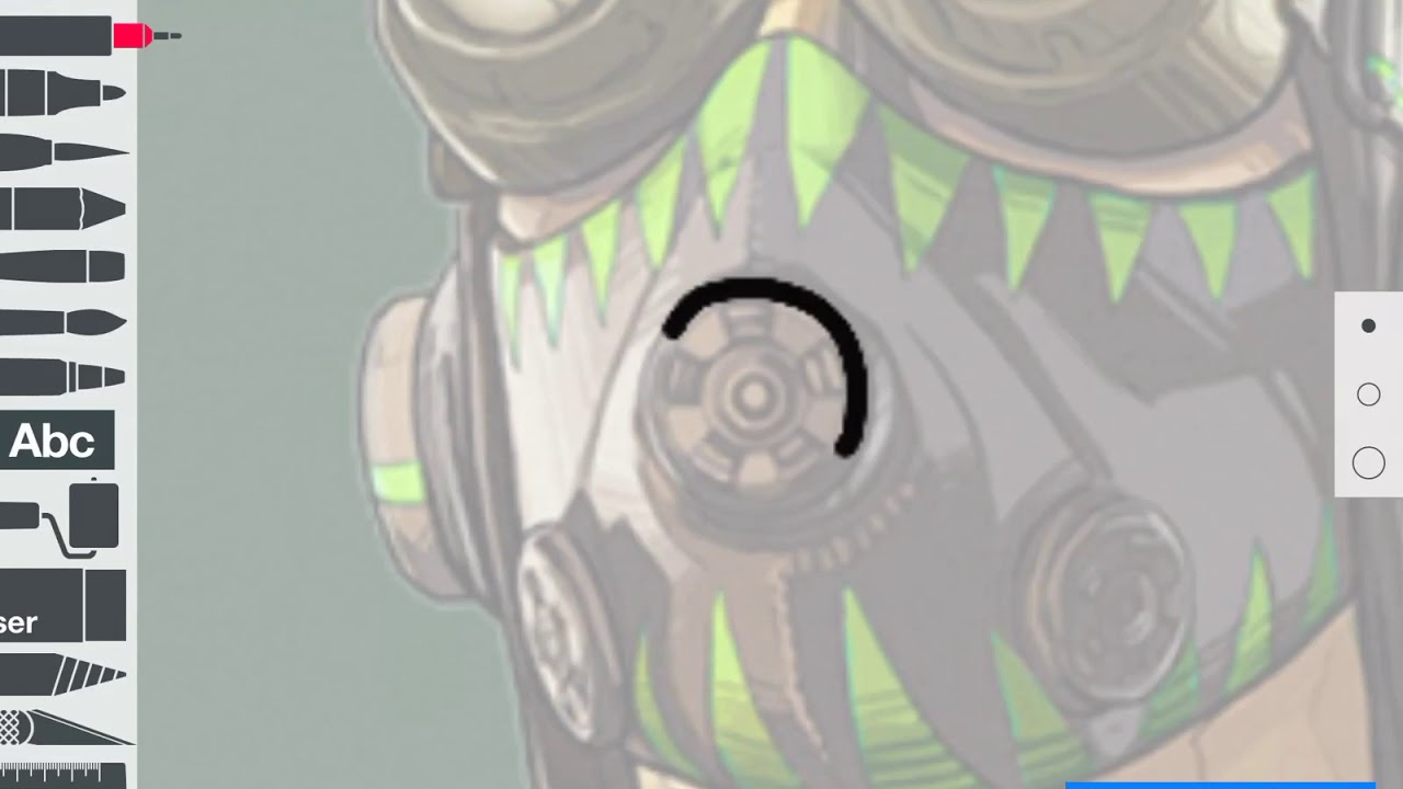 Drawing Octane from Apex Legends! Part1 - YouTube