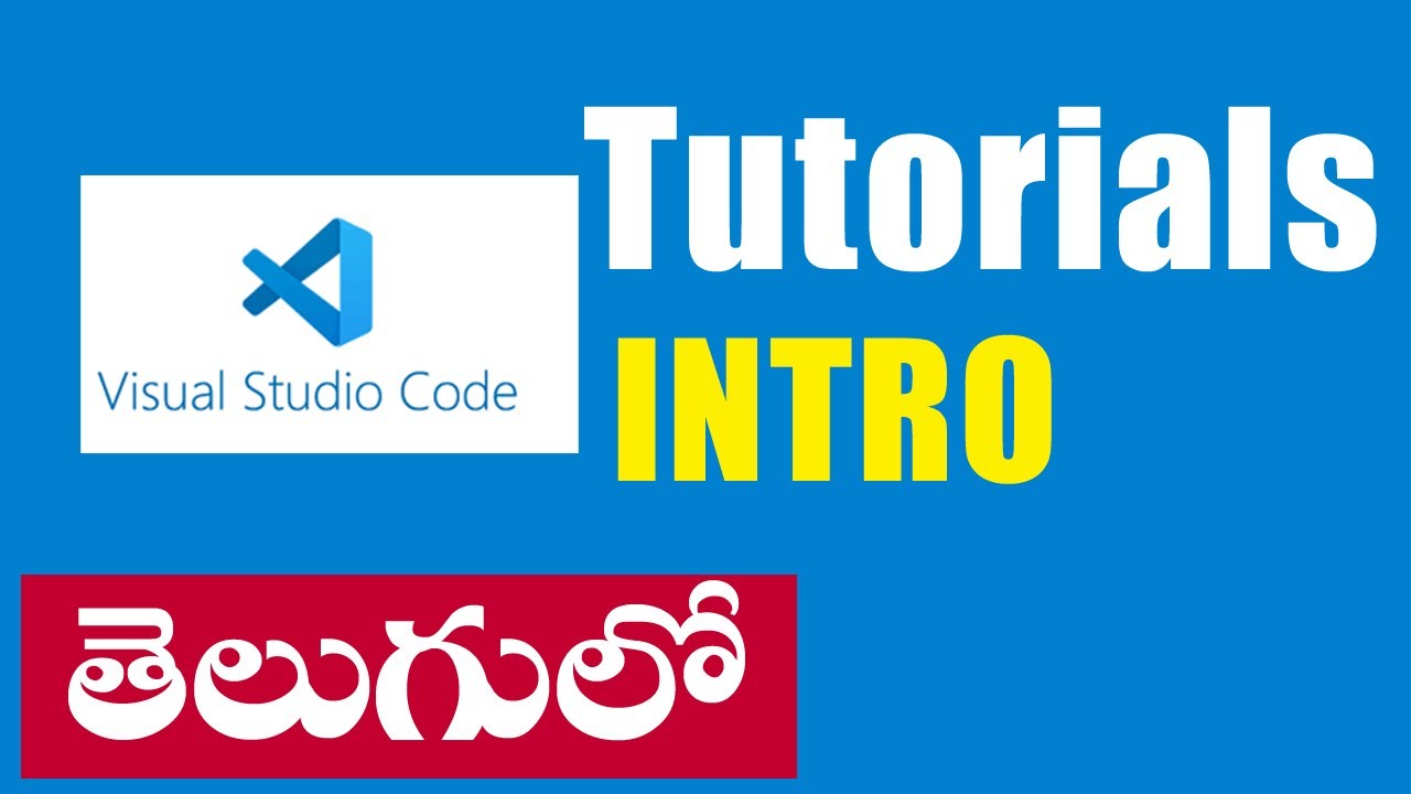 VSCODE INTRO - YouTube