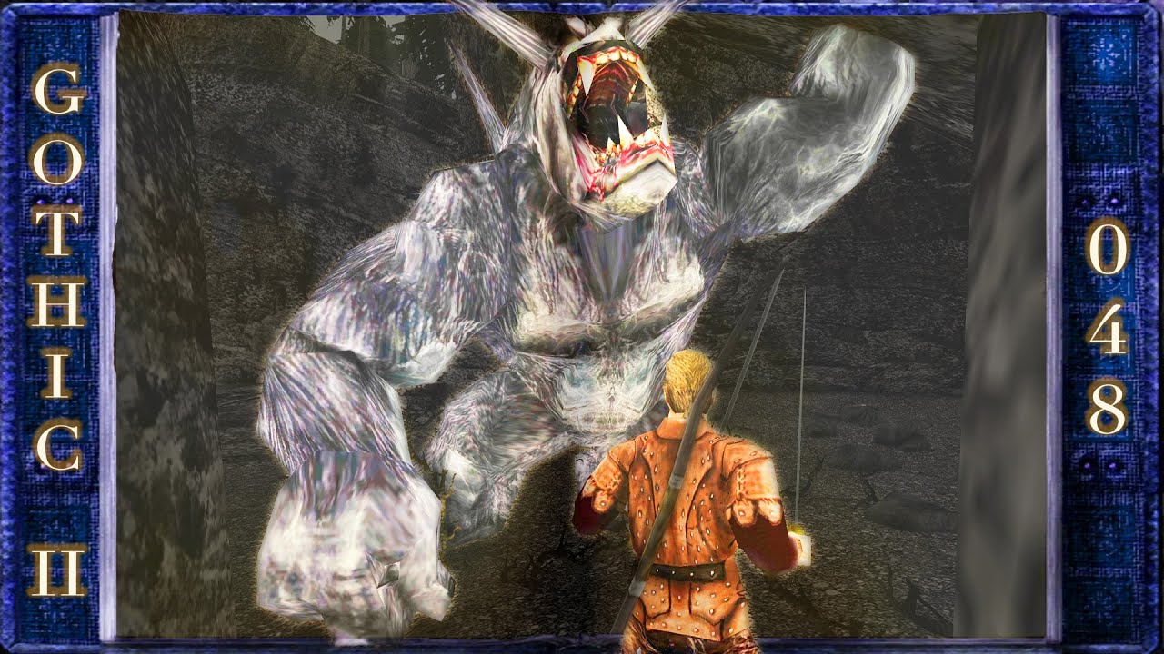 Gothic 2 (Folge 048) - Mega LOL - Der schwarze Troll - YouTube