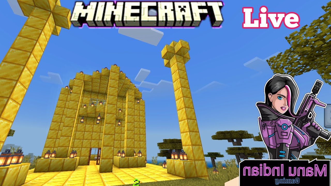 Manu Live Gaming is live Minecraft part 15 - YouTube