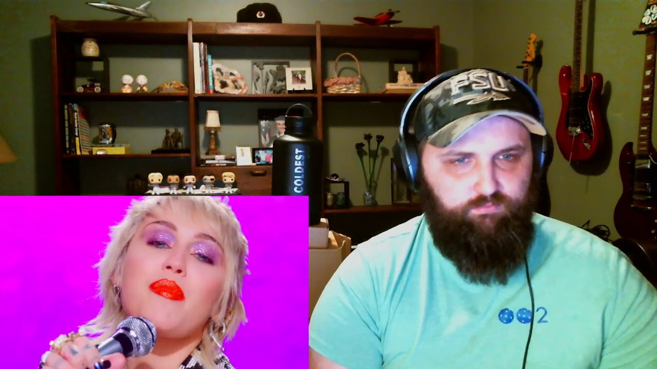 Miley Cyrus! The Bushy Beard REACTS to Midnight Sky! - YouTube