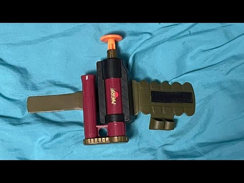 Nerf 1995 rip rockets ambush, wrist blitzer (nerf rewind) - YouTube