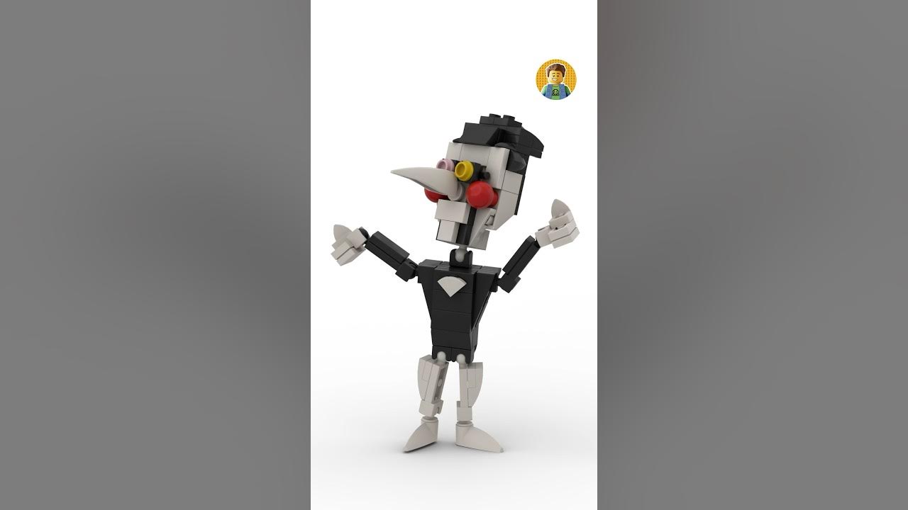 Lego Spamton From Deltarune Lego Trending Shorts Animation Spamton Deltarune