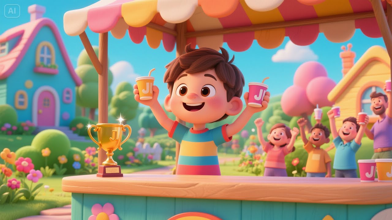 Lemonade Champs – JJ’s Stand is Open! | Popular Nursery Rhyme ...