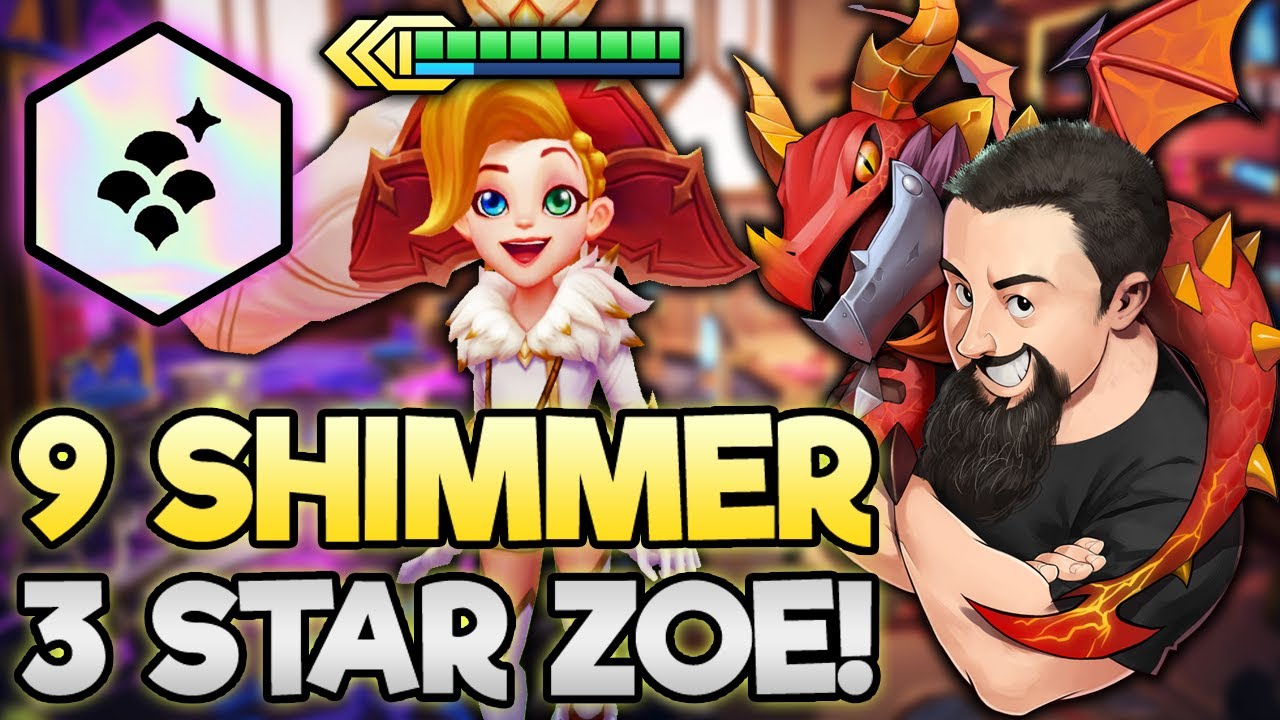 3 Star Zoe - 9 Shimmerscale Item Highroll!! | TFT Uncharted Realms ...