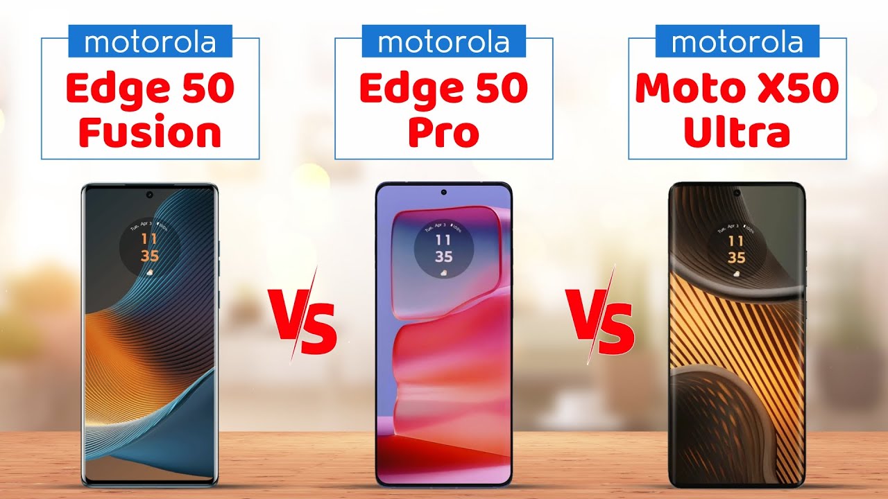 Motorola Edge 50 Fusion vs. Edge 50 Pro vs. Moto X50 Ultra ...