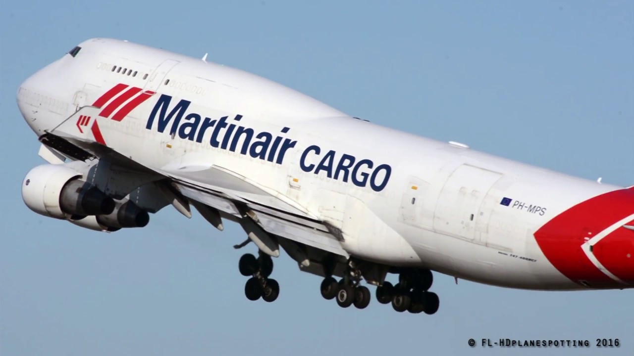 Martinair Cargo Boeing 747 Landing & Takeoff at Stansted [STN/EGSS ...