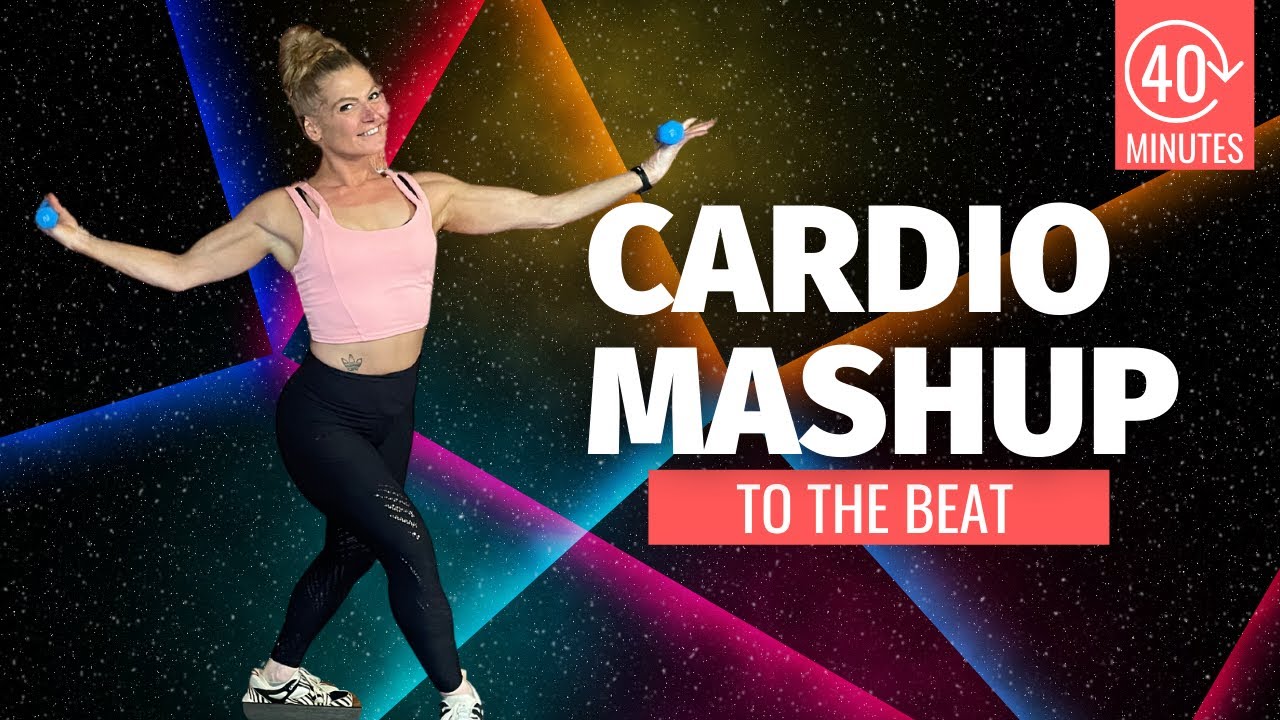 Fat Burning Cardio Mashup Workout 🔥 Low Impact & High Impact Options ...