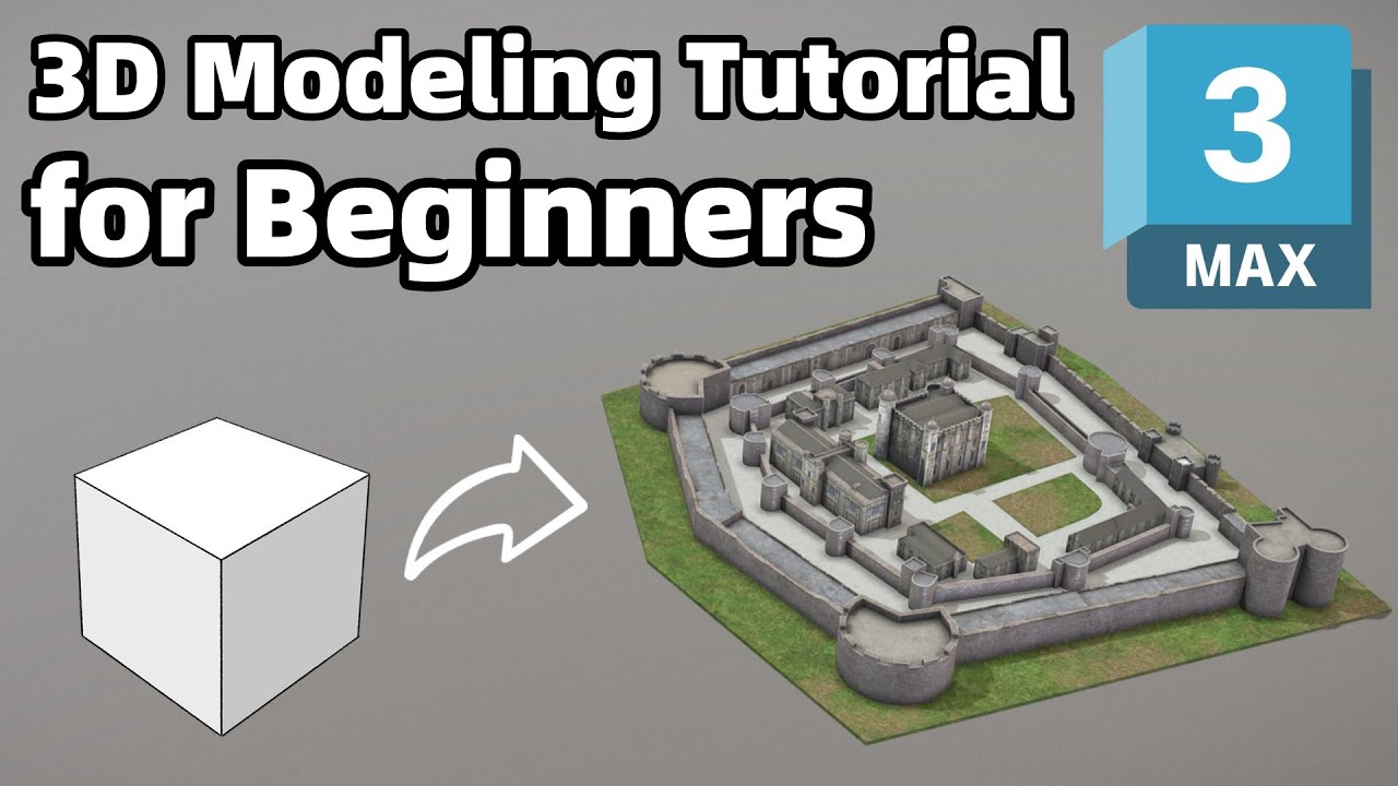Create Tower of London 3D Model in 3ds Max | Step-by-Step Tutorial for ...
