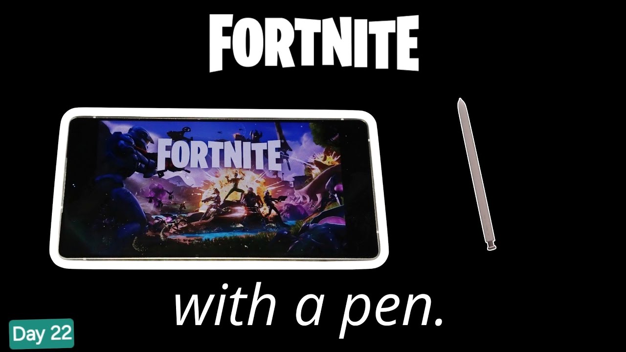 Can You Win A Game Of Fortnite Using A PEN? - YouTube