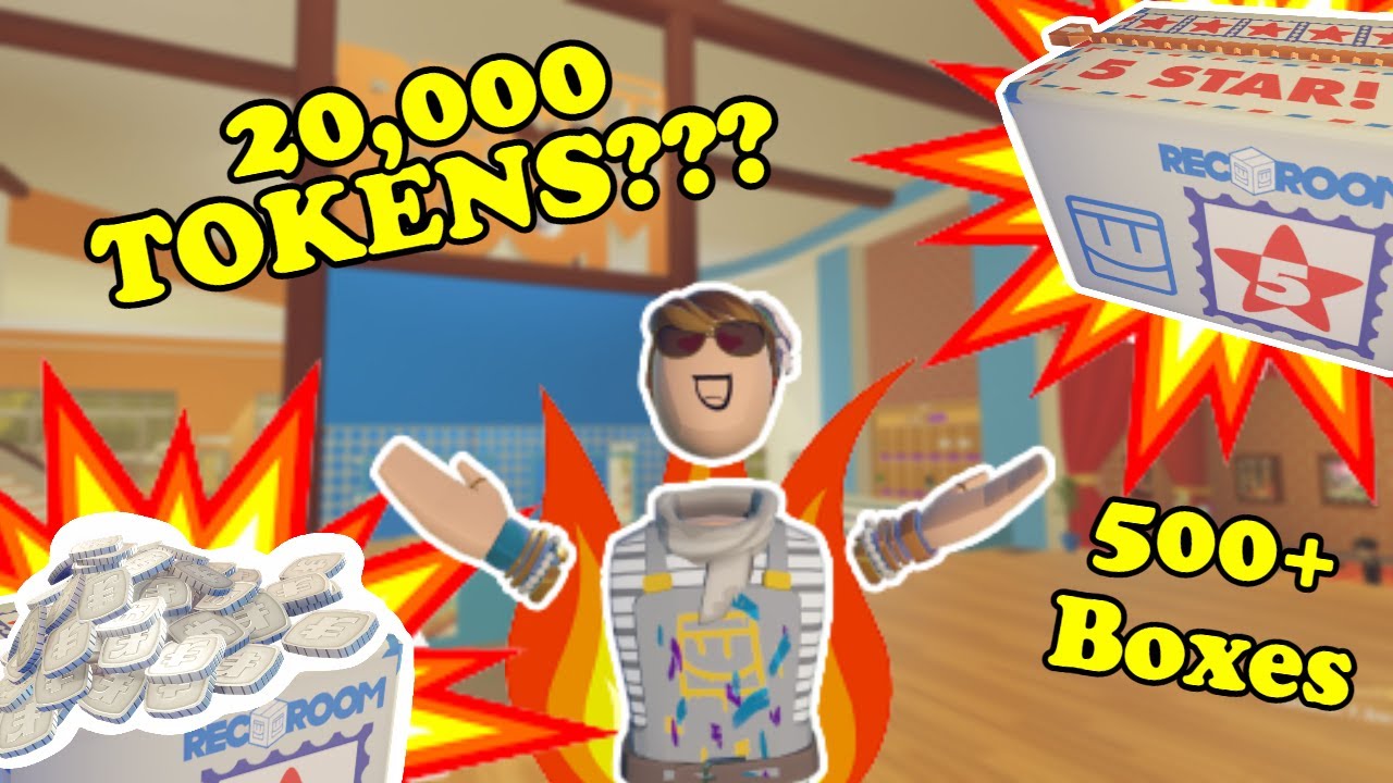 OPENING OVER 500 BOXES IN THE REC CENTER!!! | Rec Room - YouTube