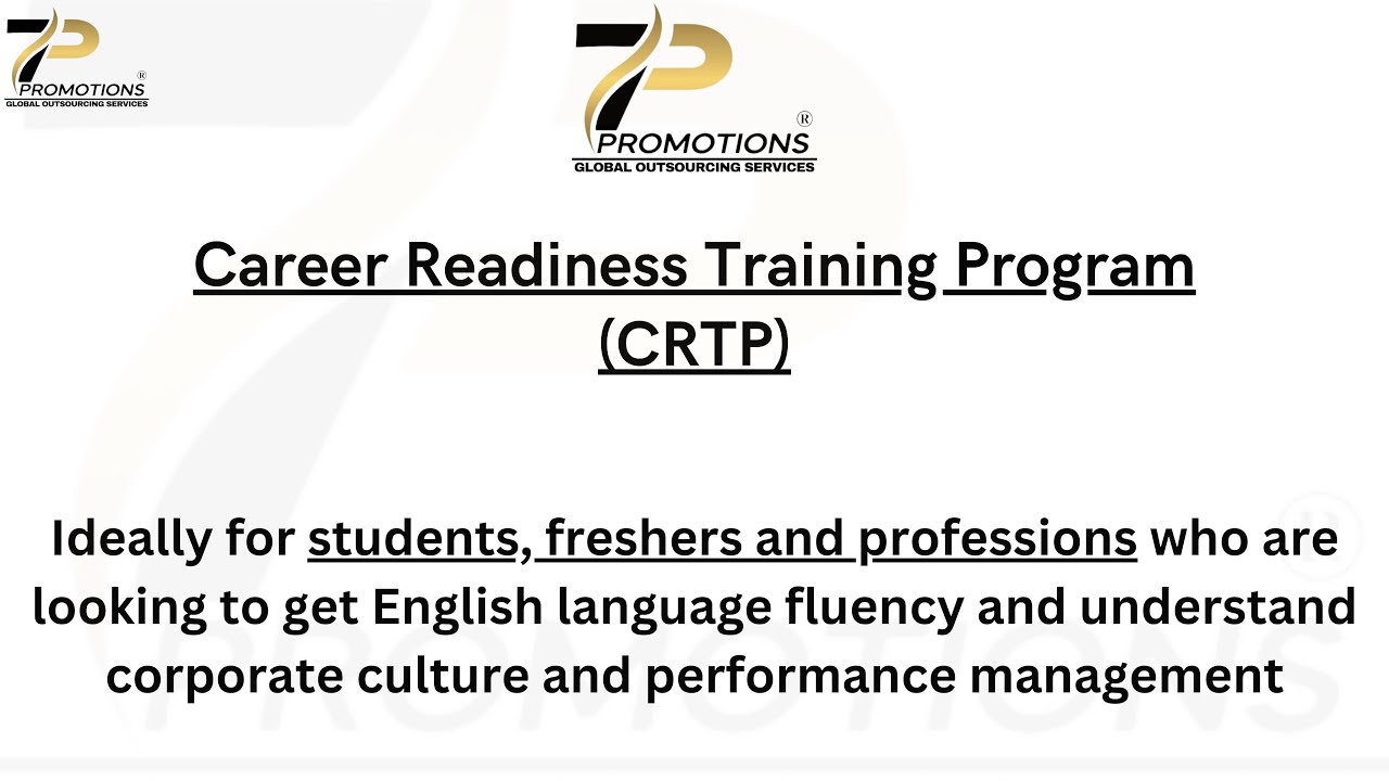 Career Readiness Training Program for #students #freshers #business #professional #jaipur - YouTube