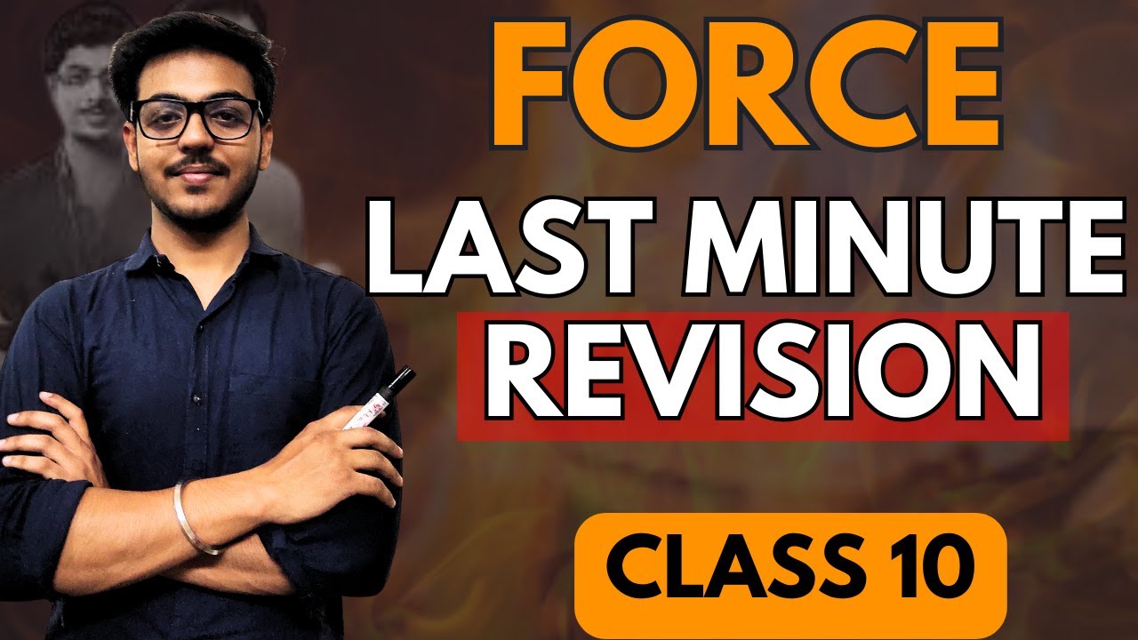 Force Complete Chapter Notes | Ansh Kaushik Sharma| Class 10 ICSE - YouTube