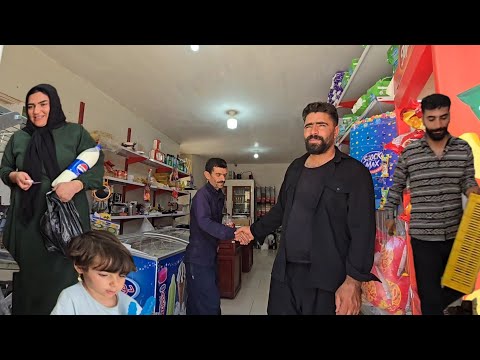 Shopping and visiting Saifullah from Uncle Akbar's shop. 