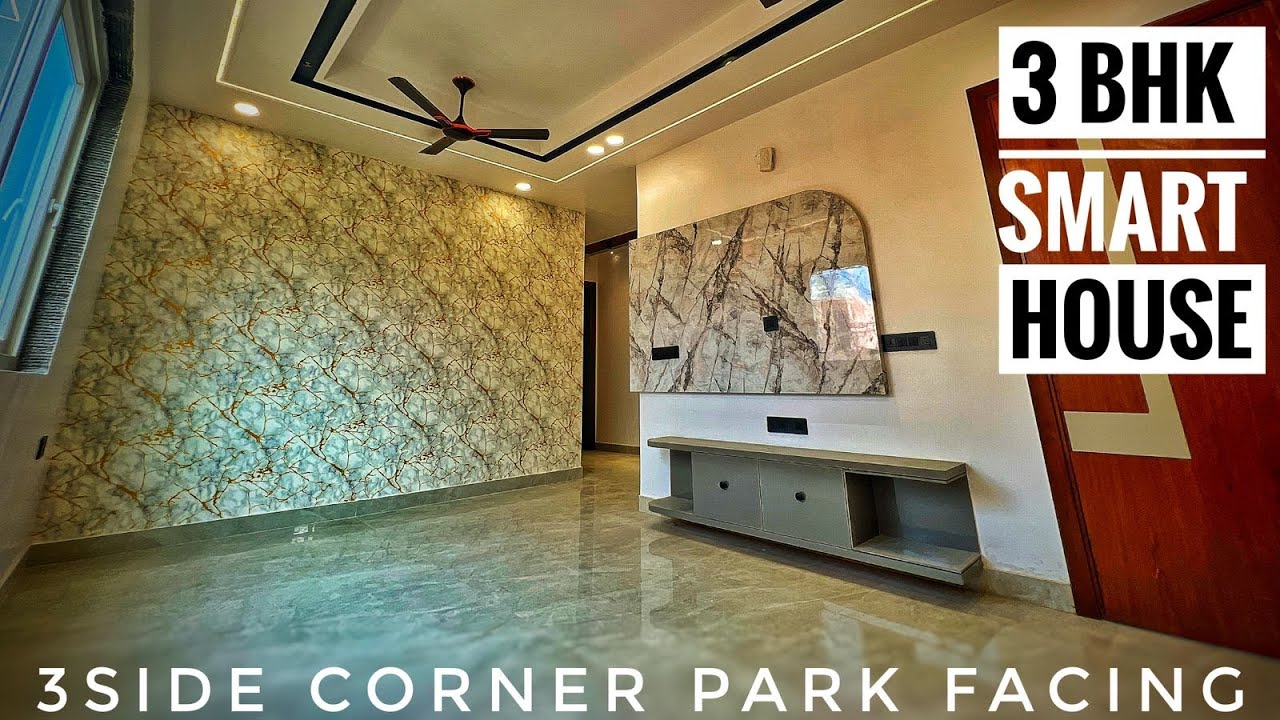 3BHK LUXURY BUILDER FLOOR | 3 SIDE CORNER PARK FACING IN TILAK NAGAR ...