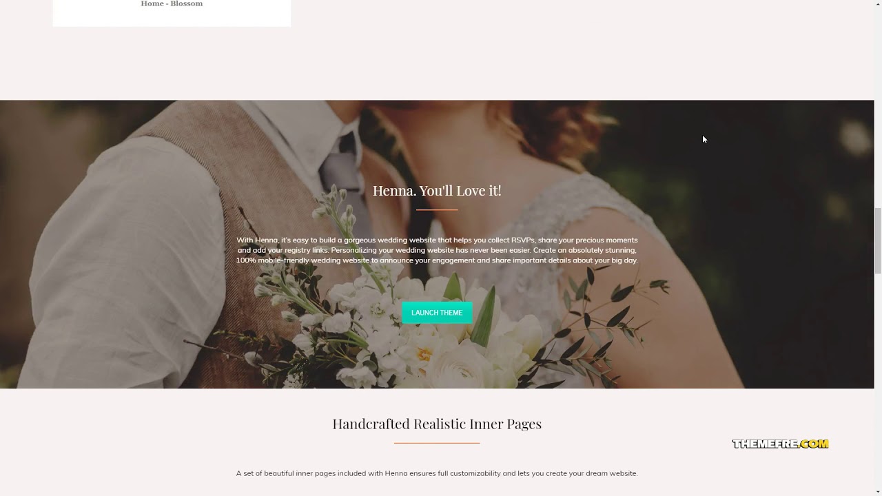Yuma - Wedding WordPress Theme love ceremony wordpress theme - YouTube