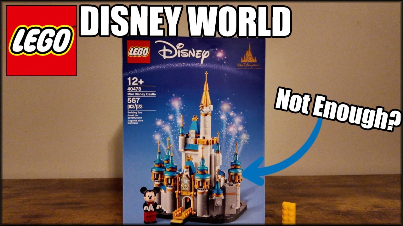 Building LEGO Walt Disney World! Mini Disney Castle 40478 (2021) Review ...