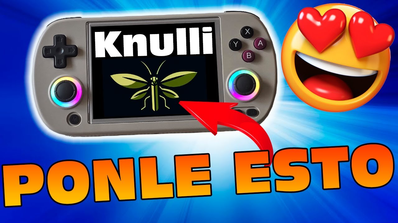 Anbernic RG40XXH es MUCHO MEJOR con KNULLI!! - YouTube