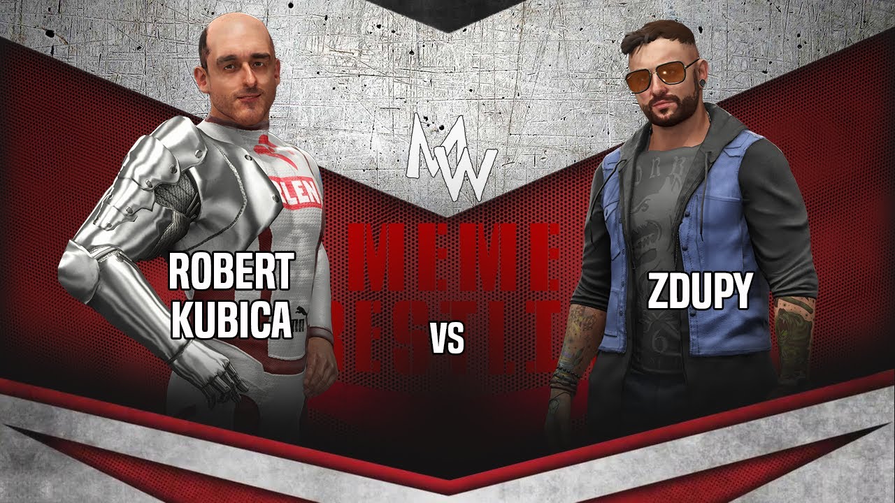 Robert Kubica vs Człowiek Warga | CAŁA WALKA | Meme Wrestling #33 - YouTube