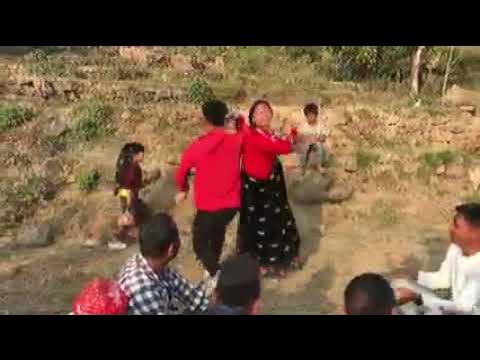 magarni nani Magar kaanxa ko khatra dance - YouTube