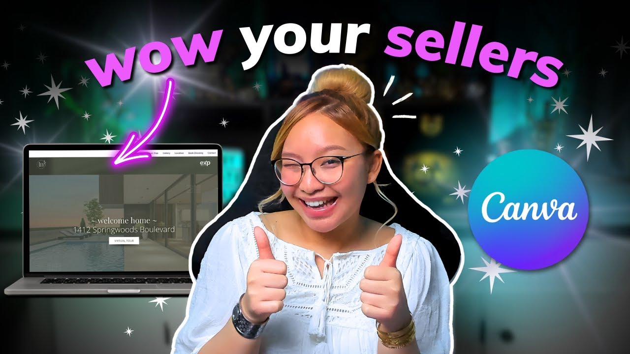 7 TIPS to ENHANCE Real Estate Property Websites with Canva! - YouTube