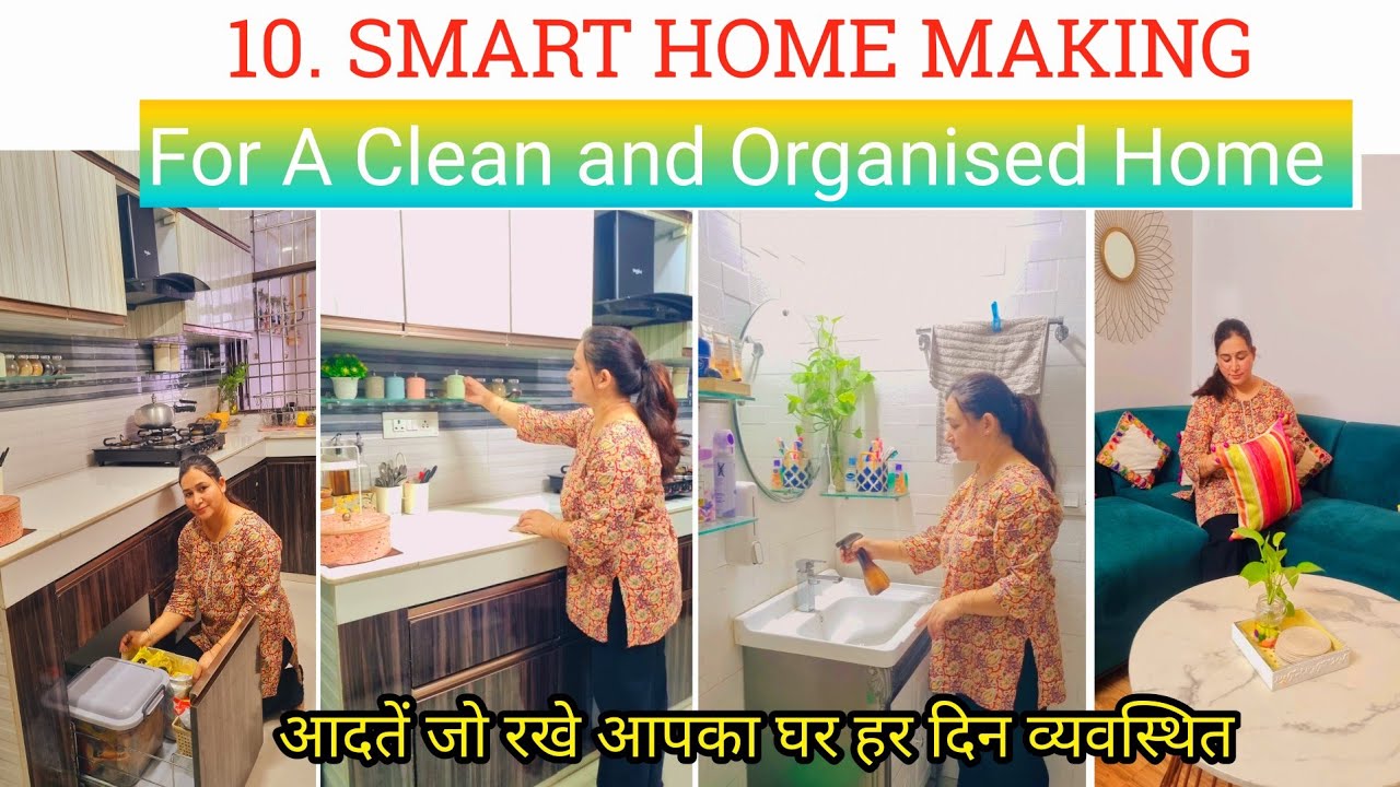 10. Smart Home Organization Tips/ Ideas | Homemaking Tips That Help To ...