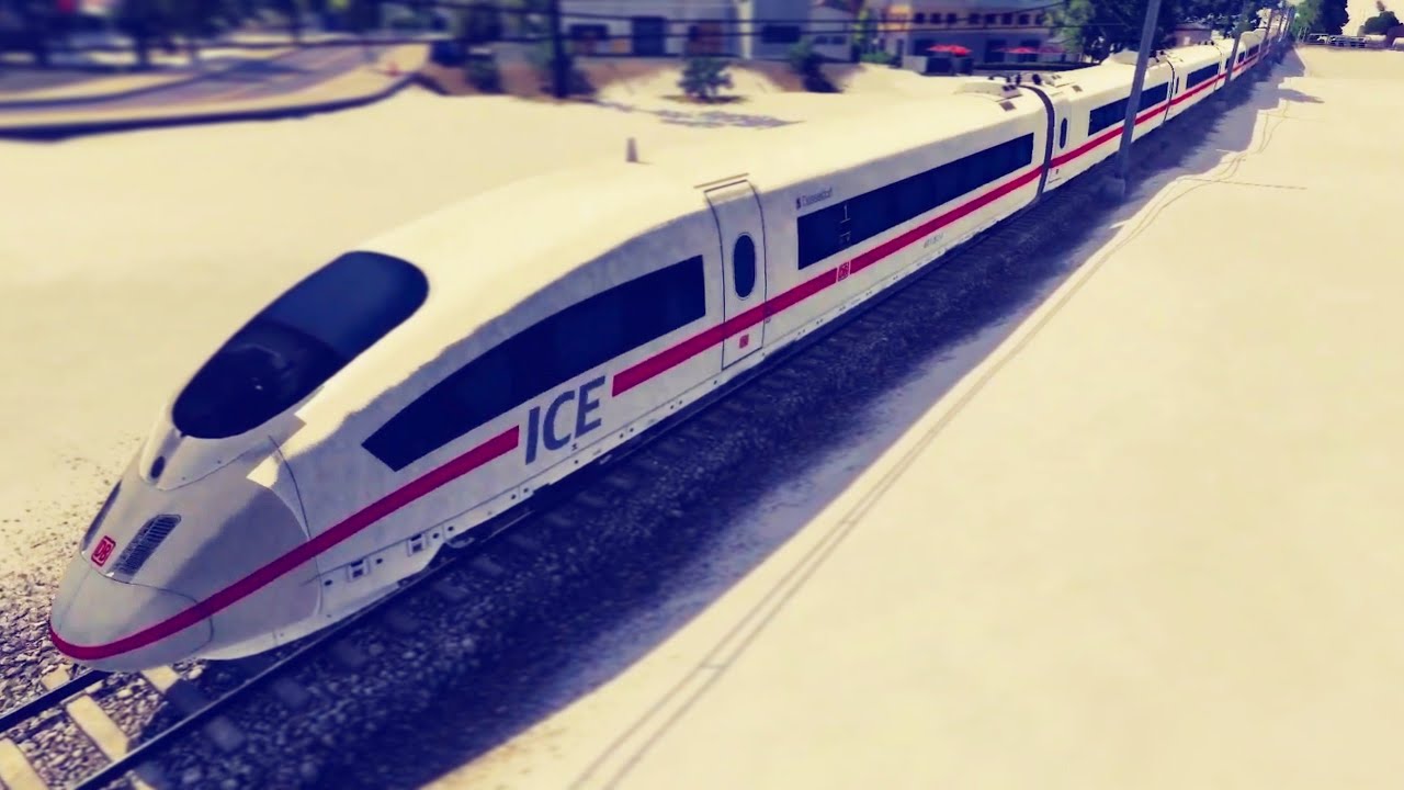 Transport Fever 2 : ICE 3 (SPECIAL) Winterzeit - YouTube