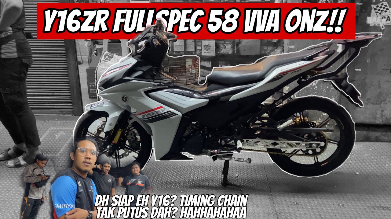 SIAP!! Y16zr FULLSPEC 58MM with HYPERTECH TRU PRESSURE EKZOS!! 🚀🚀 - YouTube