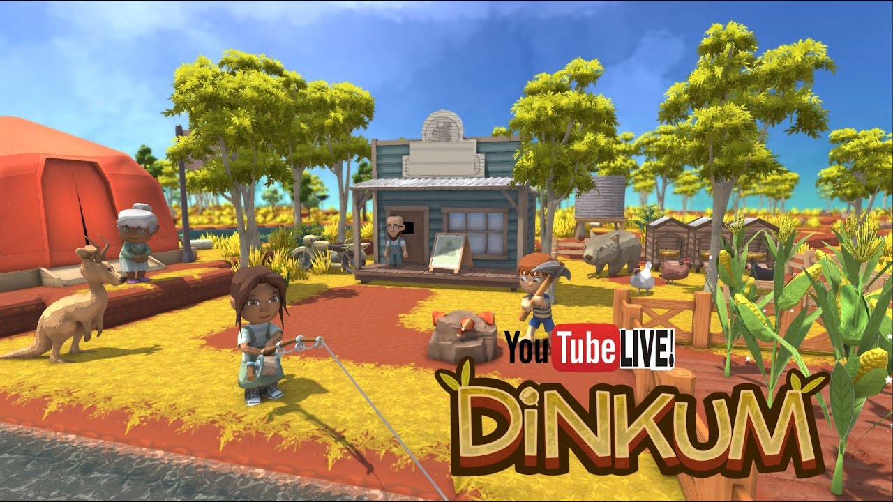 Dinkum Game - The Large Quarry build - YouTube