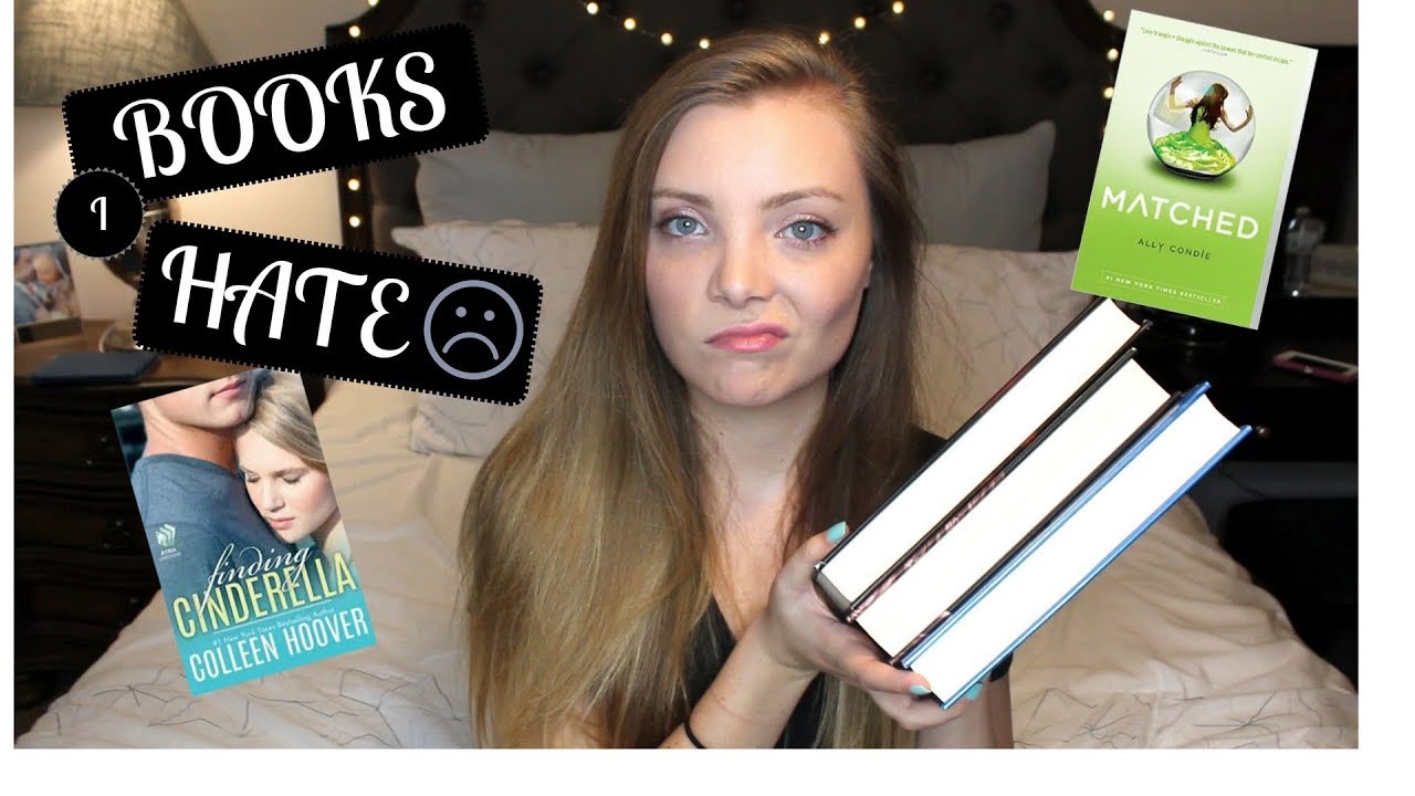 BOOKS I HATE :( - YouTube