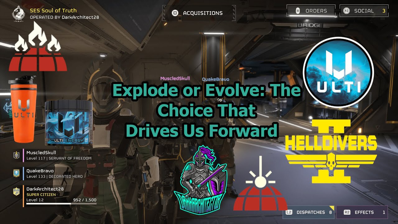 Explode or Evolve: The Choice That Drives Us Forward | Hell Divers 2 - YouTube
