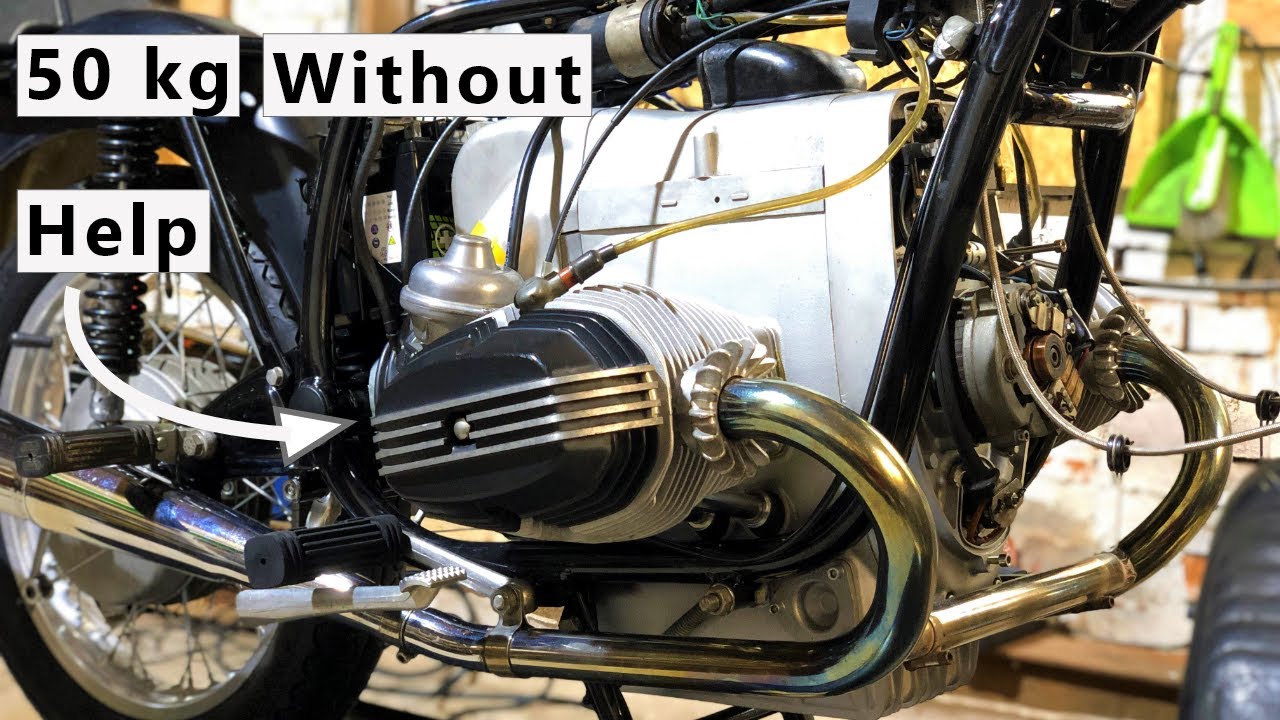 BMW R100 S 2 Valve Airhead - Engine and Electrics Go In - YouTube