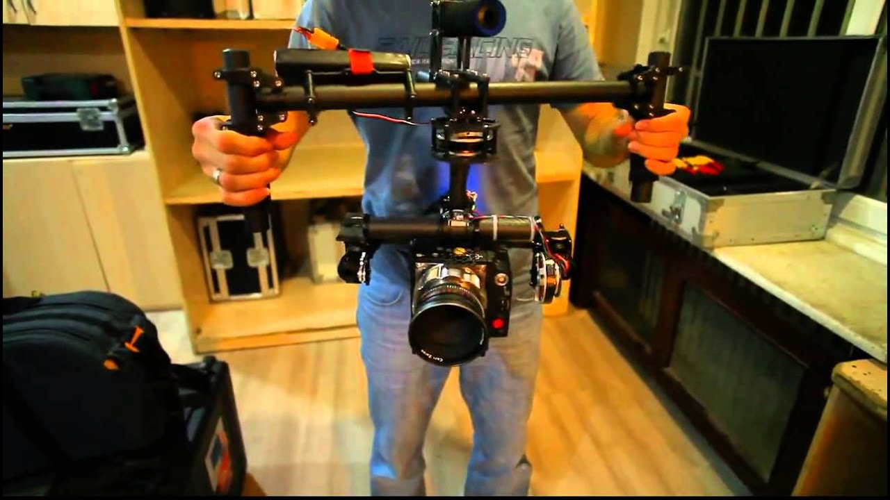 Brushless Gimbal + RED Epic Carl Zeiss 24mm Cine + Alexmos v.2.3 ...