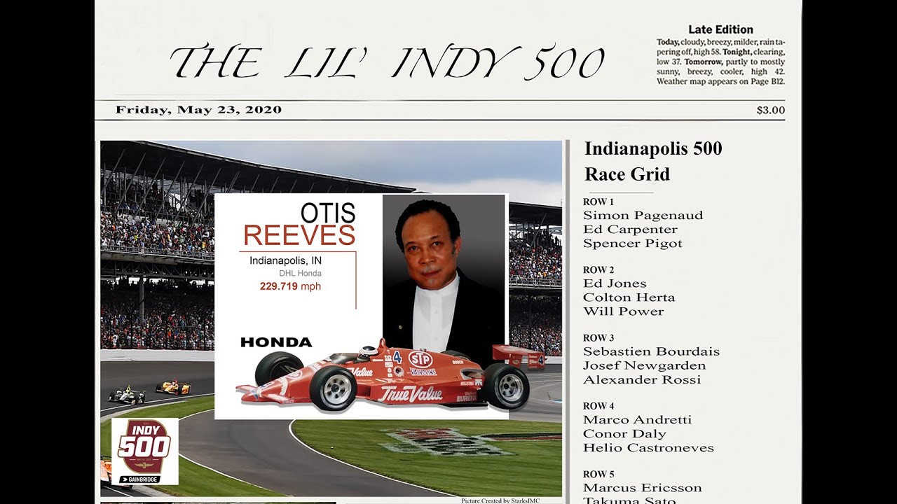 Family Memorial Gathering for LIL INDY 500 - YouTube