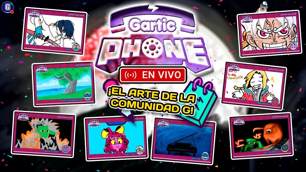 MODO OBRA MAESTRA | ¡GARTIC PHONE Con Ustedes EN VIVO! [#63] - YouTube