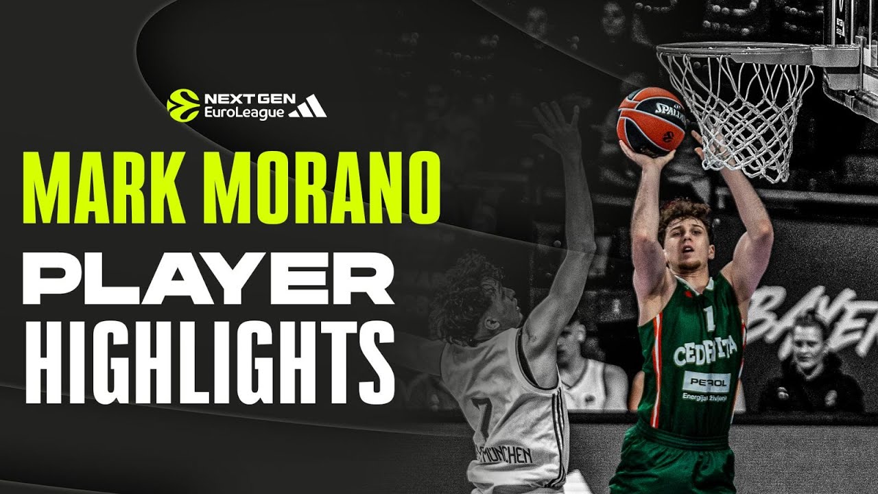 NextGen Munich Best Plays MARK MORANO - U18 Cedevita Olimpija Ljubljana ...