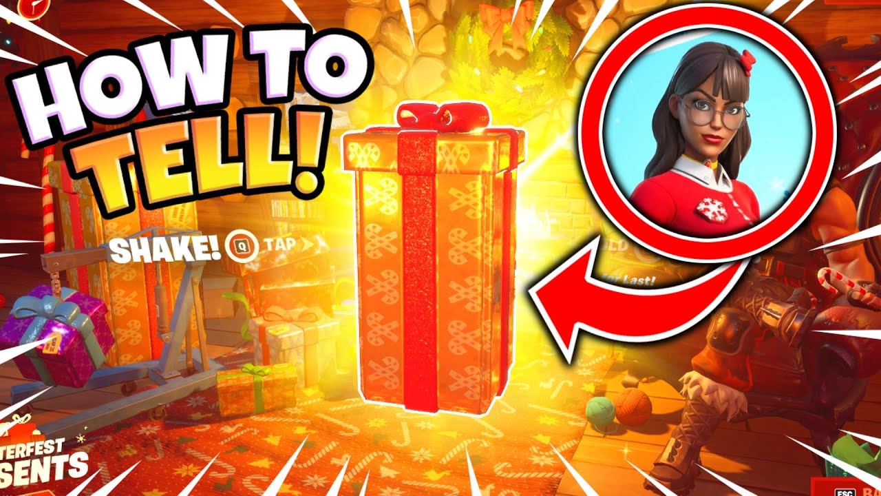 Fortnite PRESENTS GUIDE! How to Tell Which Present is Which in ...