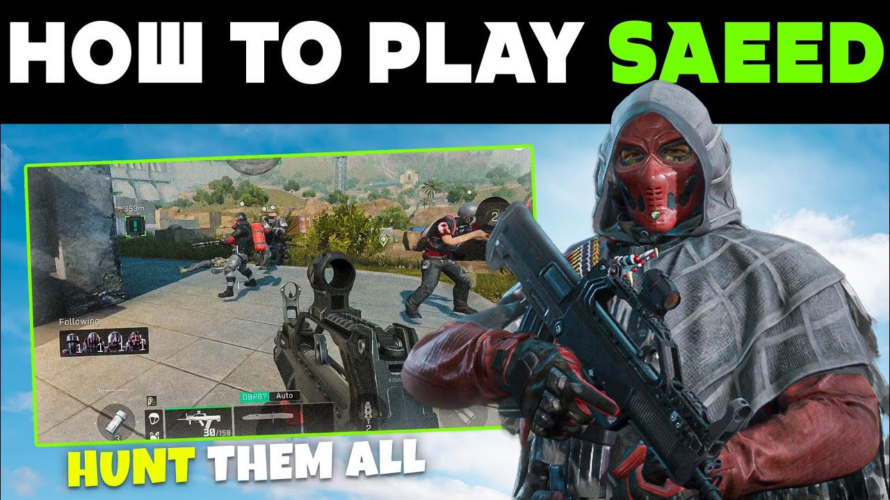 How to Play as Saeed in Delta Force Mobile - YouTube