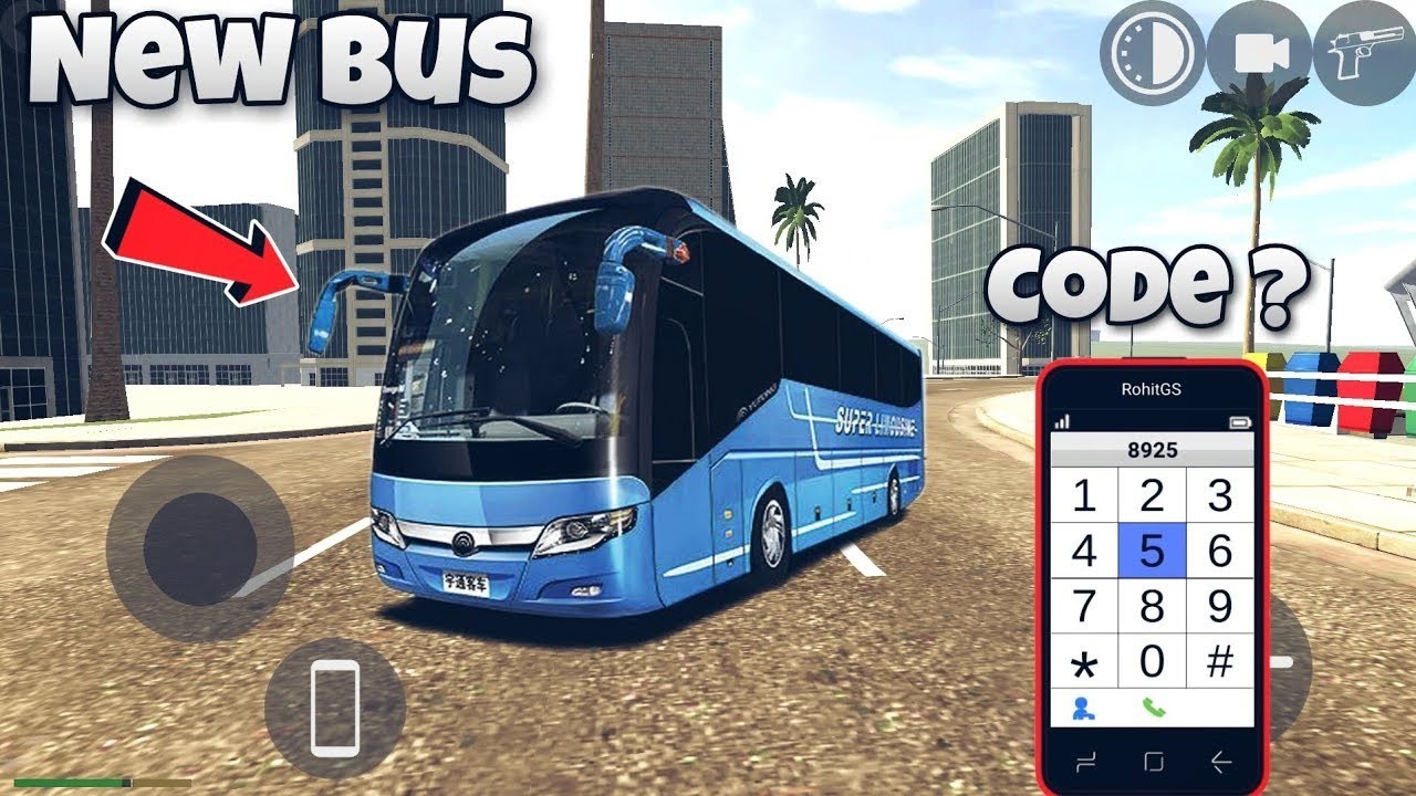 Bus ka Cheat code आ गया indian bike driving 3d || bus cheat code in indian bike dr... - YouTube