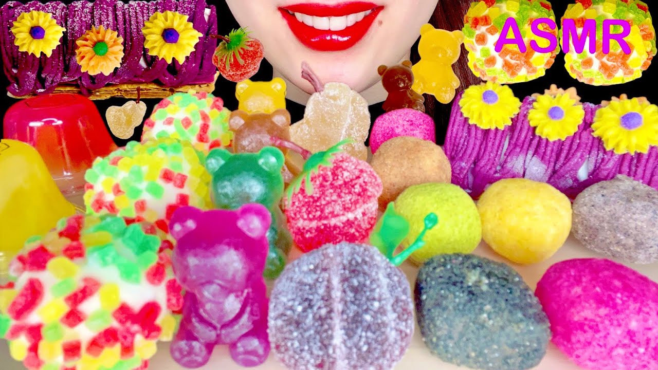 【ASMR】AUTUMN SWEETS【咀嚼音】 - YouTube