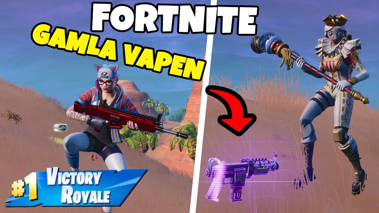 SPELAR MED GAMLA VAPEN I FORTNITE *UNVAULTED LTM* Duo med SoftisFFS ...