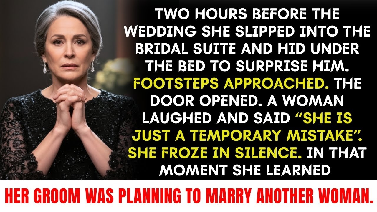She Hid Under The Bed To Surprise Her Fiancé But What She Heard Next ...