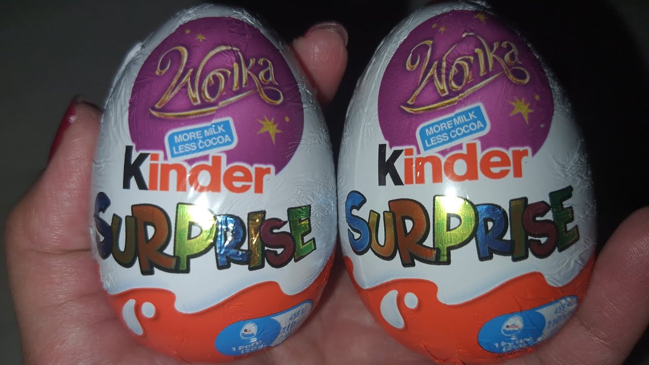 Willy Wonka surprise eggs reveal video! - YouTube
