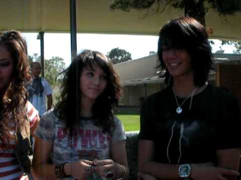 maegan,fivel,booboo stewart gives shoutout 2 czarina, anna, jizelle and jane!!!!! :D