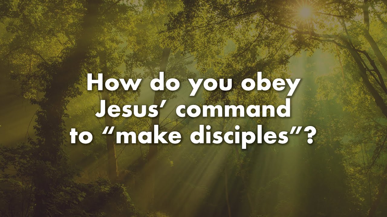 Ankerberg Classic: How do you obey Jesus’ command to “make disciples ...
