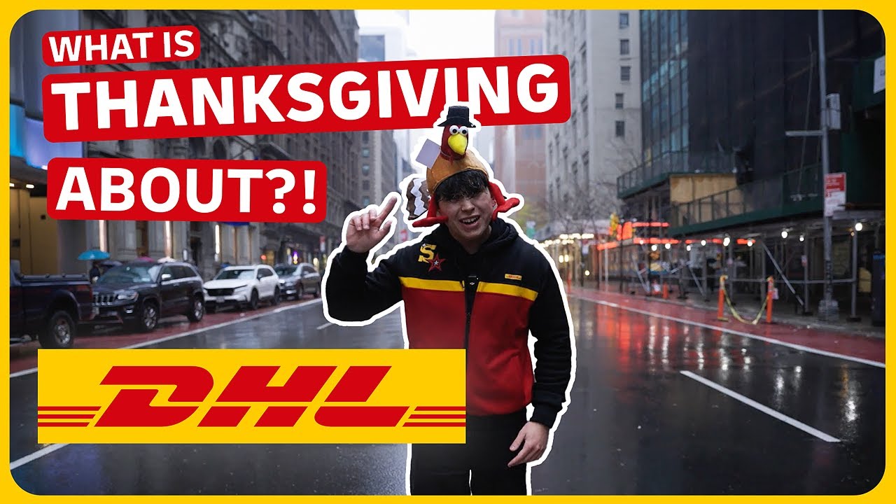 What is thanksgiving about?! | DHL Peak Season - NYC - YouTube