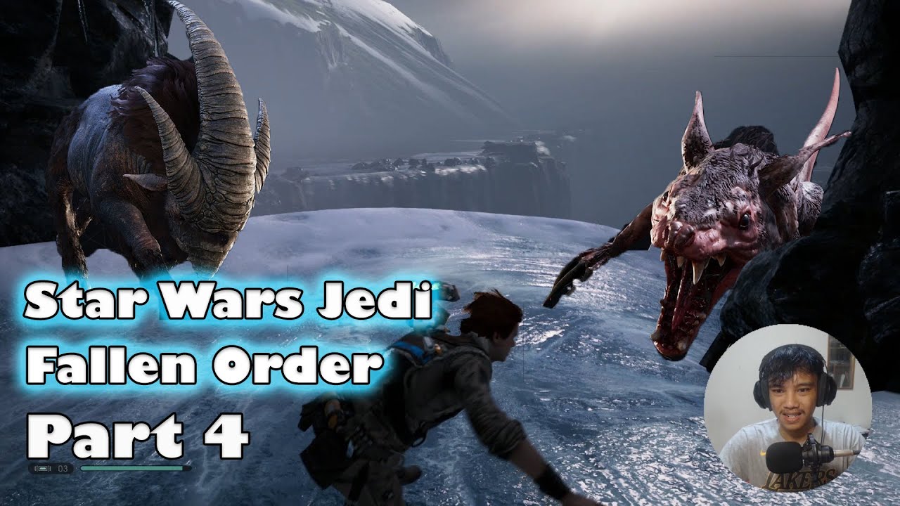 Ice skating dan bertemu fauna planet zeffo - icel play Star Wars jedi ...