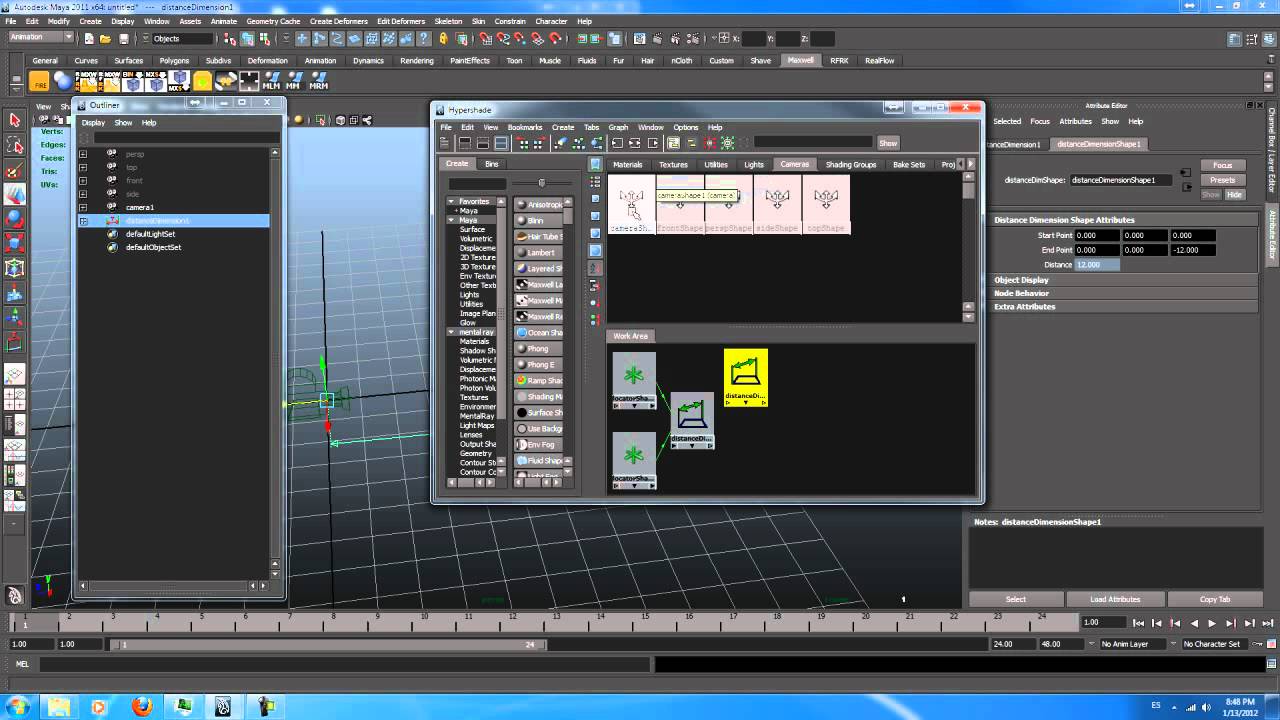 Maxwell Camera quick set up in Maya - YouTube