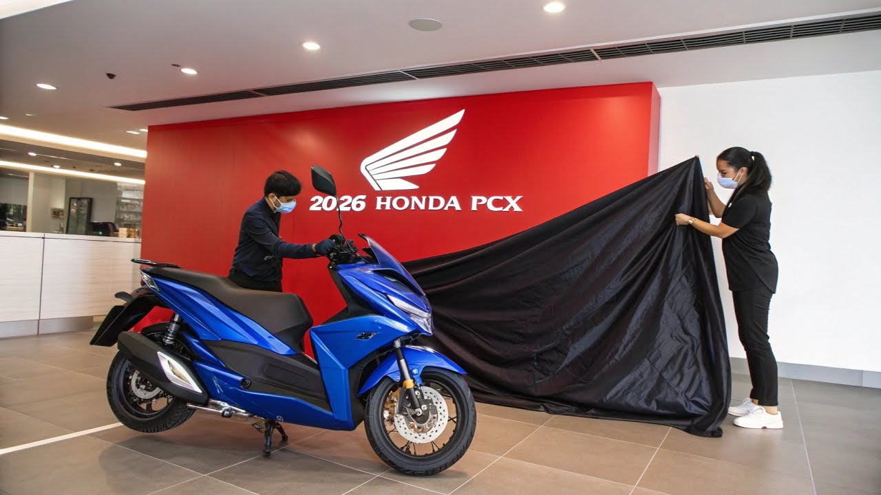 2026 Honda PCX Review | Next-Gen Scooter with Bold Upgrades! - YouTube